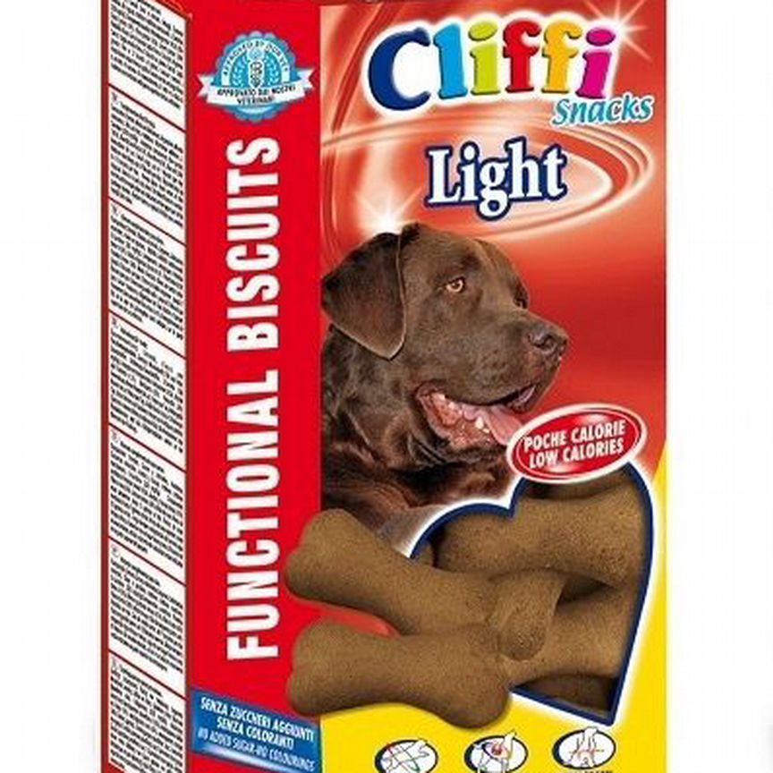 Cliffi (Италия) бисквиты для крупных собак "Контро