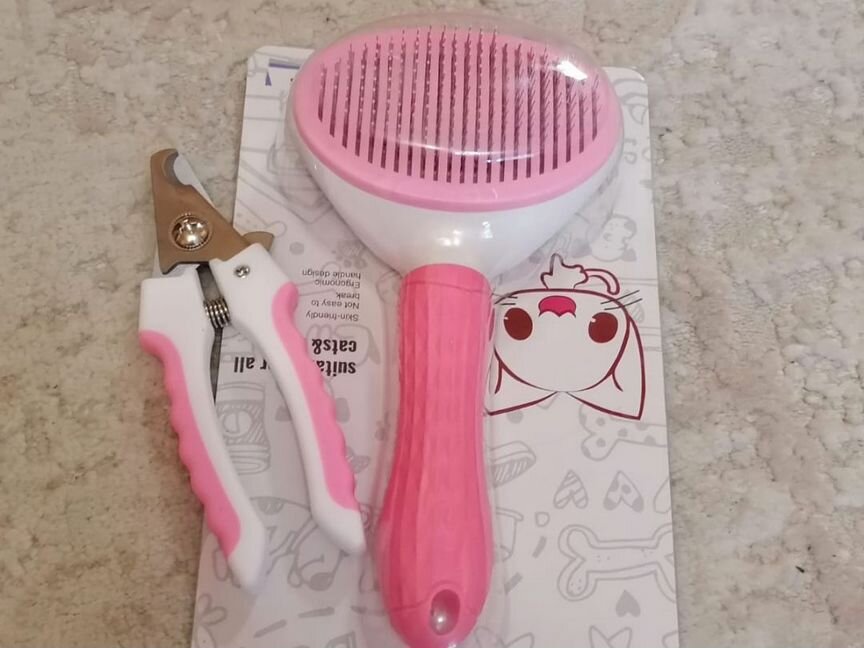 Пуходерка и когтерезка для кошек и собак