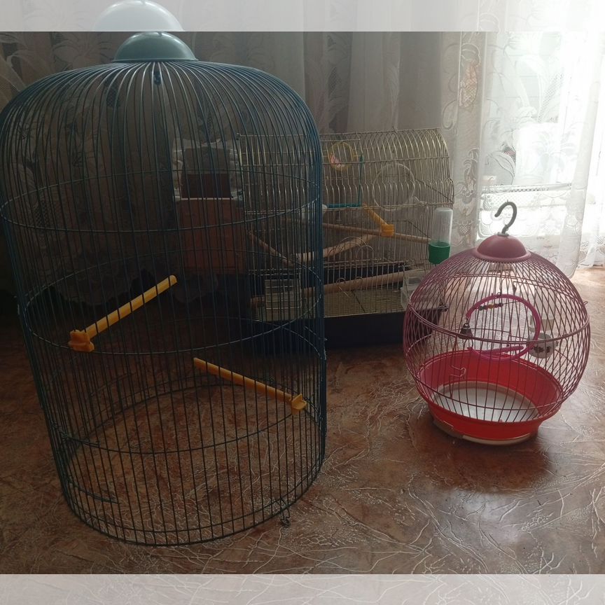 Клетка для попугая 3 шт