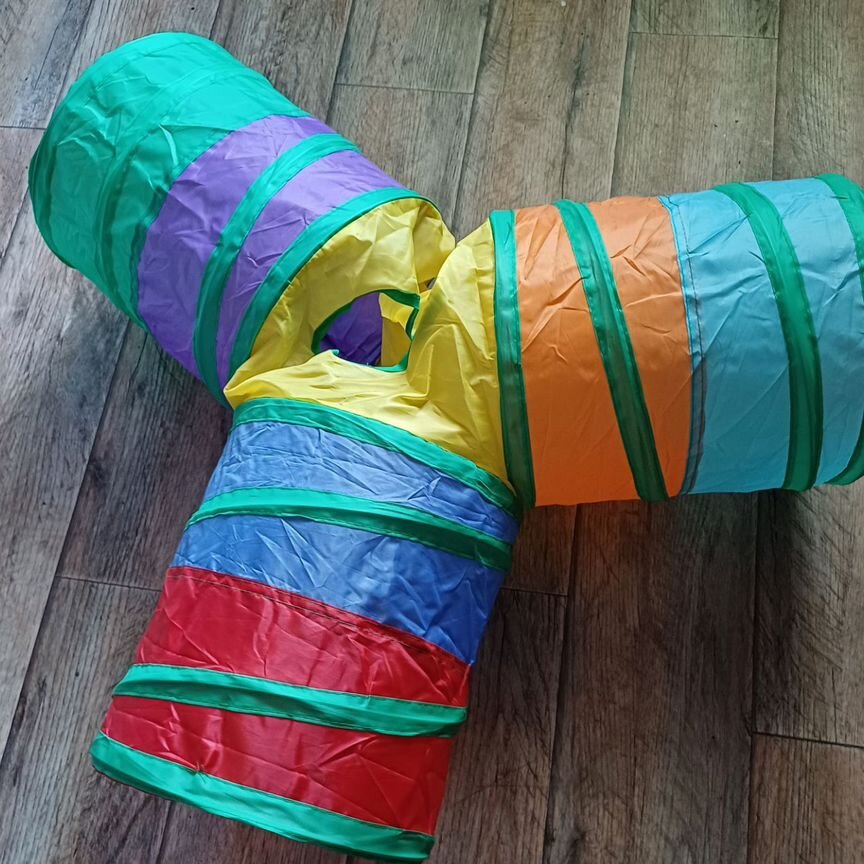 Тоннель и палатка для кошек