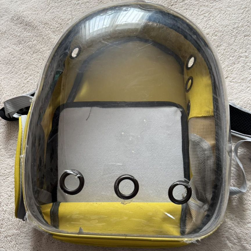 Продам прозрачный рюкзак для переноски животных