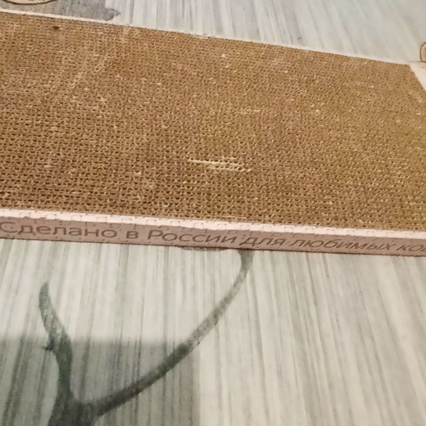 Когтеточка для кошки картонная