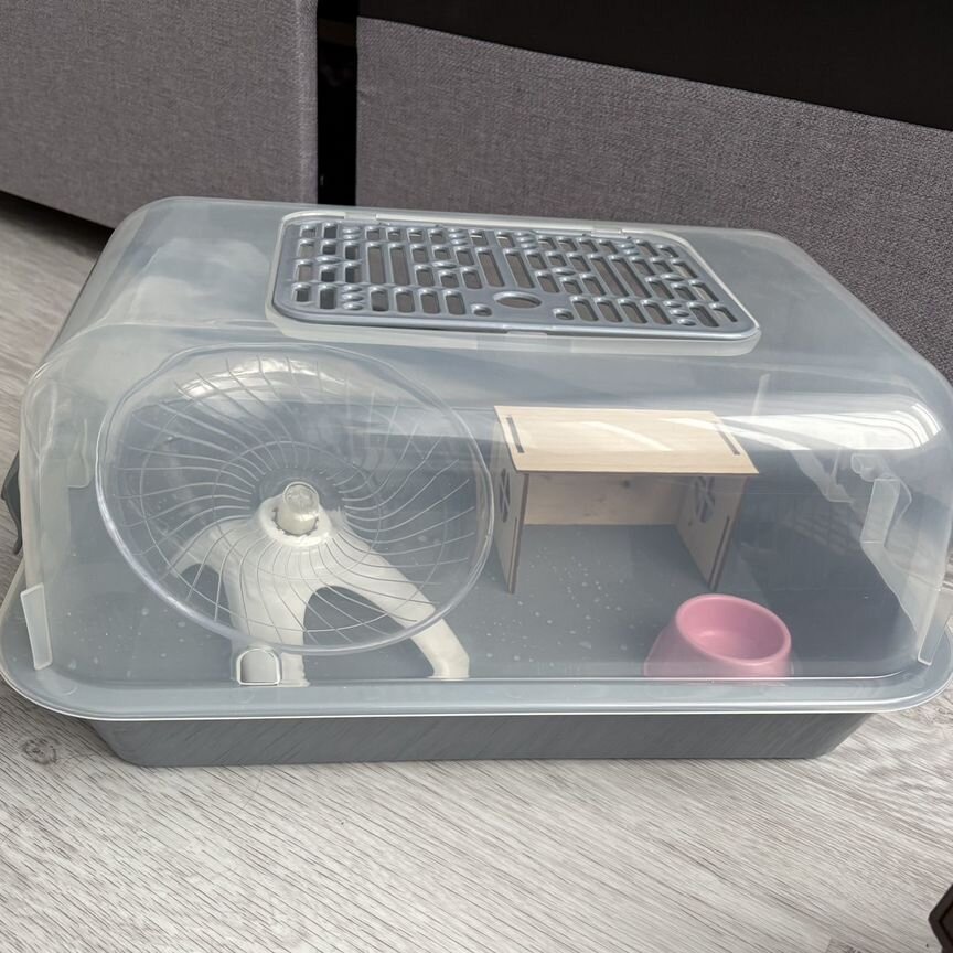 Клетка для грызунов переноска колесо