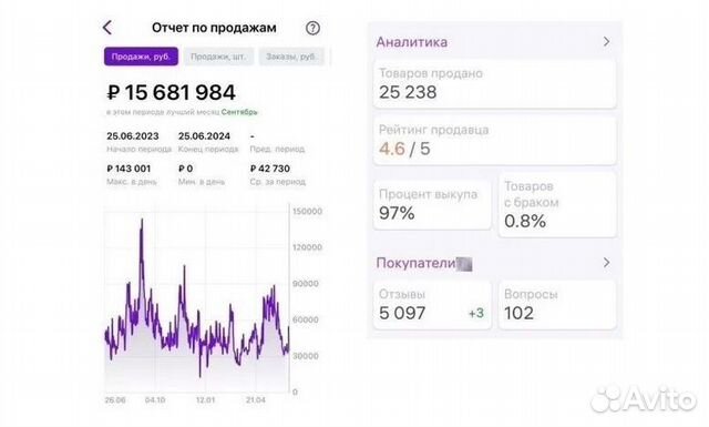 Готовый настроенный бизнес на вб. 1 200 000 в меся купить в Москве | Готовый бизнес и ...