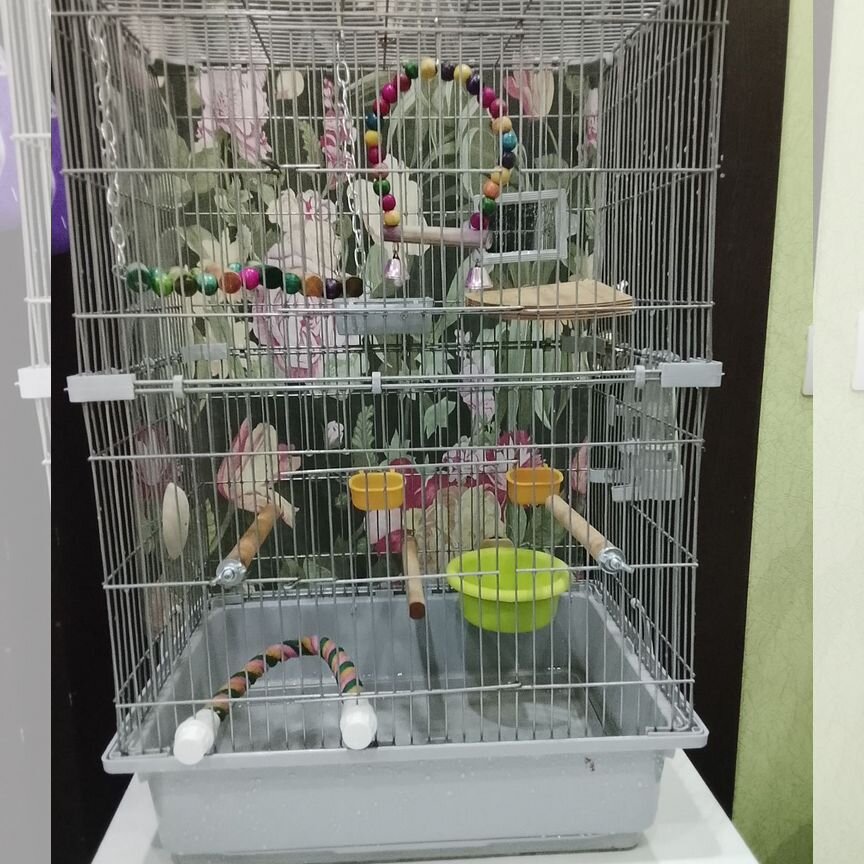 Клетка для попугая большая бу