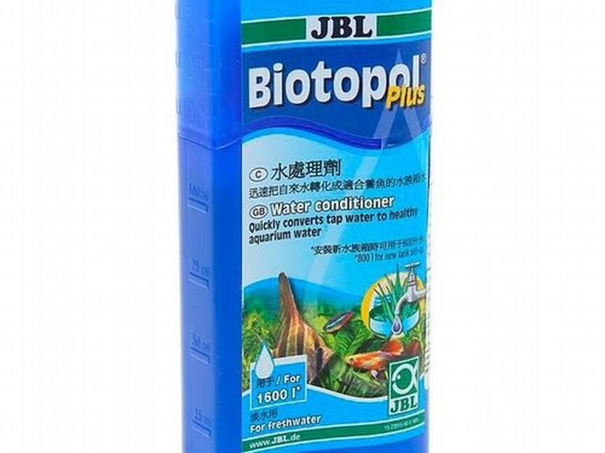 JBL Biotopol Plus 500 мл - для подготовки воды и у