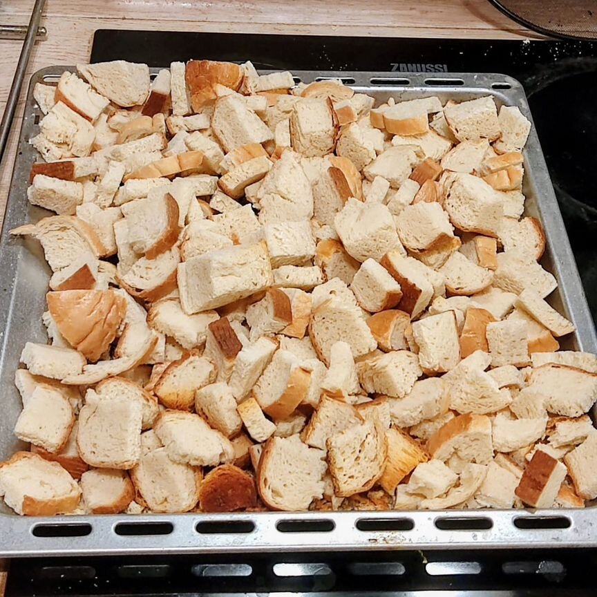 Сухари для животных домашнего производства