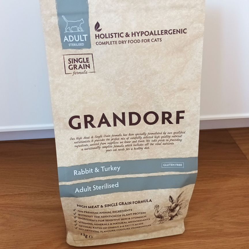 Сухой корм для кошек grandorf