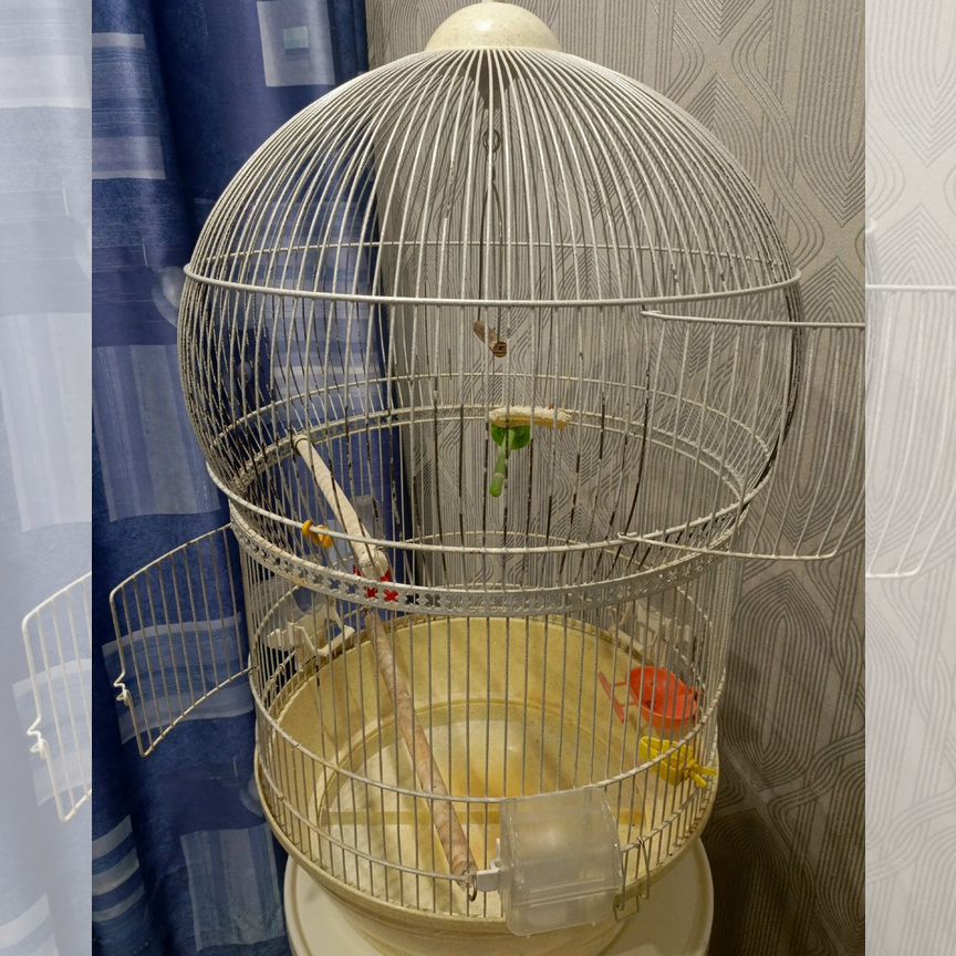 Клетка для птиц большая бу
