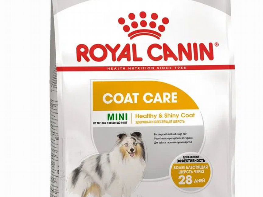 Корм Royal Canin для собак малых пород с тусклой и