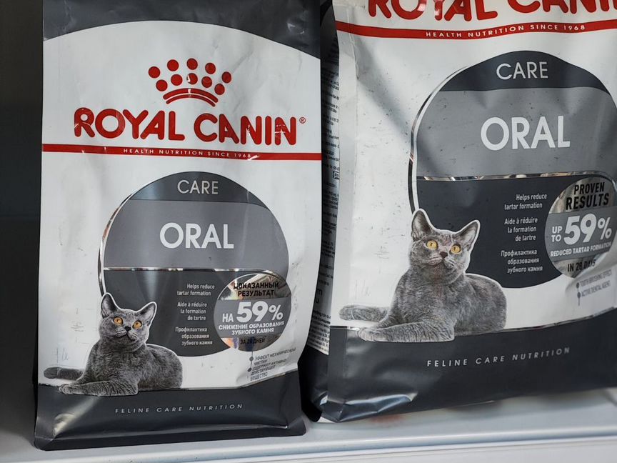 Просрок Корм для кошек royal canin oral care