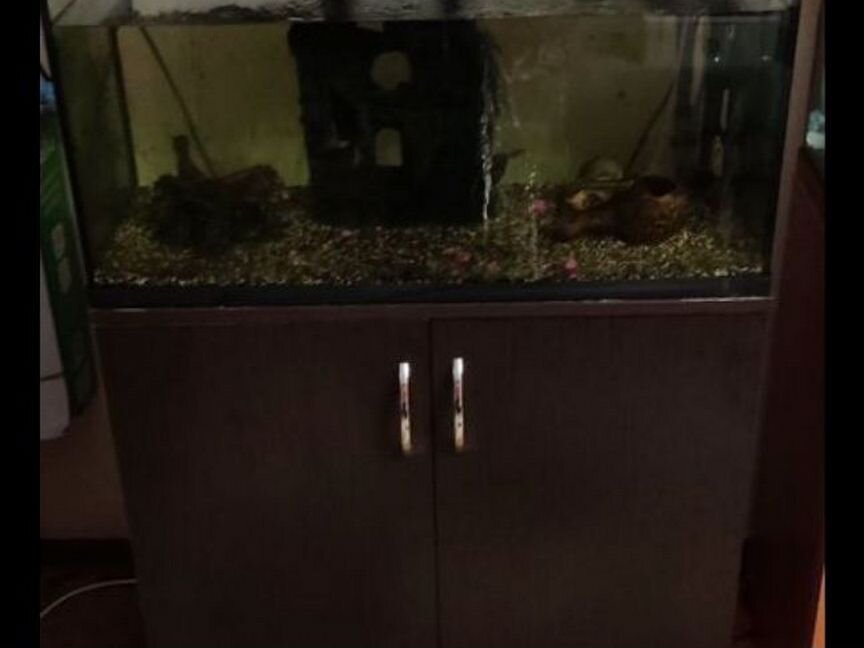 Аквариум с тумбой