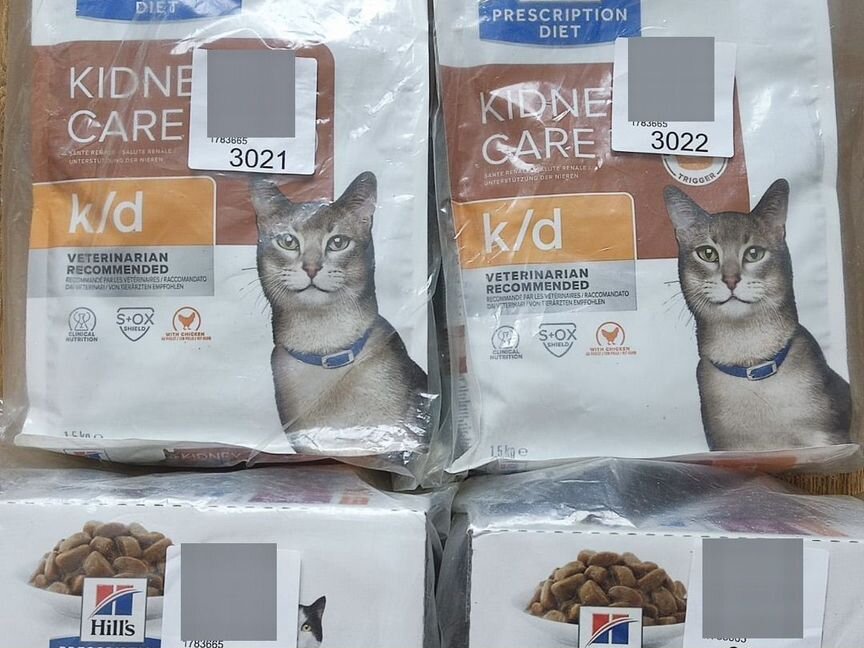 Корм для кошек hills