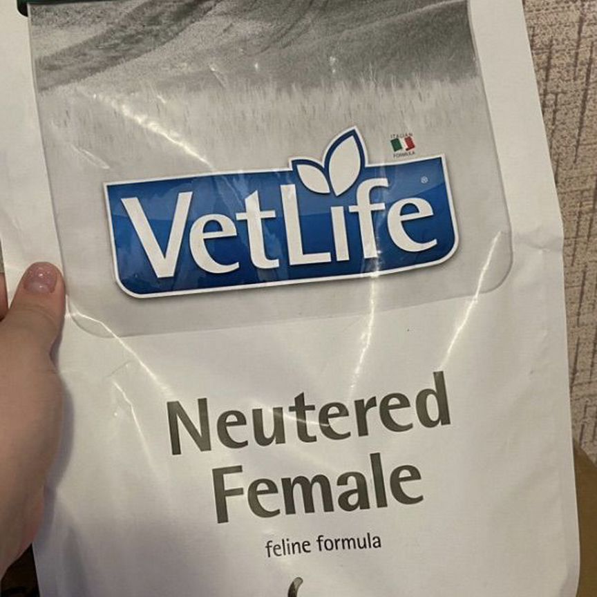Корм сухой Farmina Vet Life Neutered Female