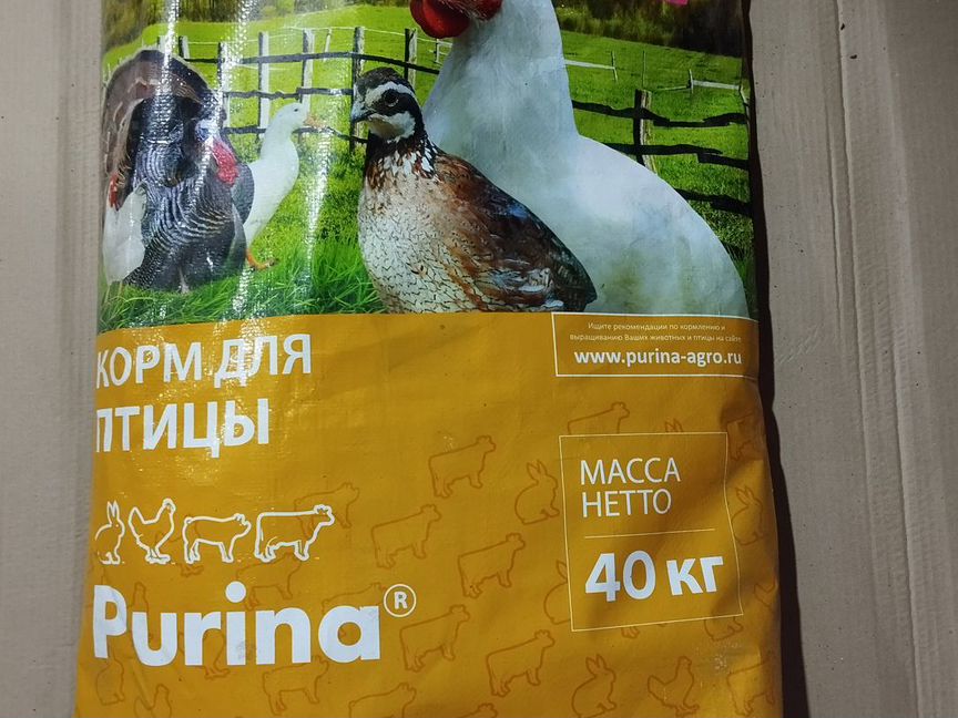 Бвмк Purina 10.5 для бройлеров Финишер 40кг