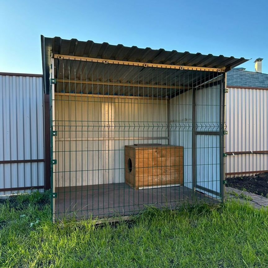 Вольер для собак уличный