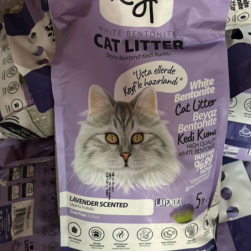 Наполнитель для кошачьего туалета cat litter