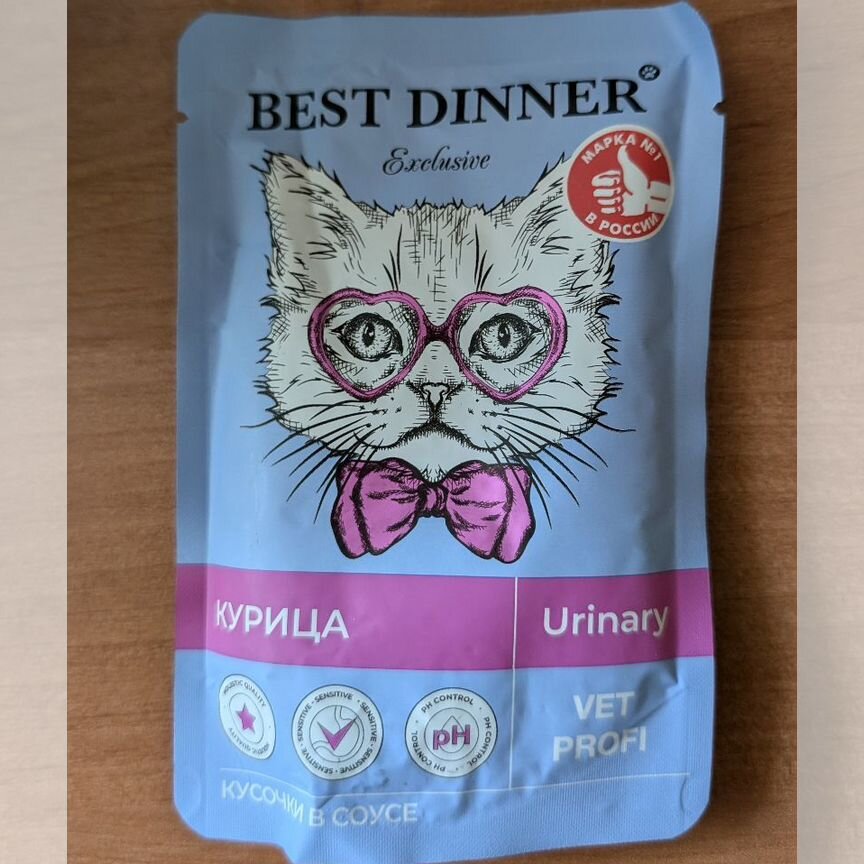 Корм для кошек Best dinner urinary курица
