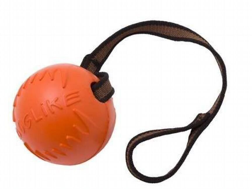 Мяч с лентой Doglike, 8,5 см