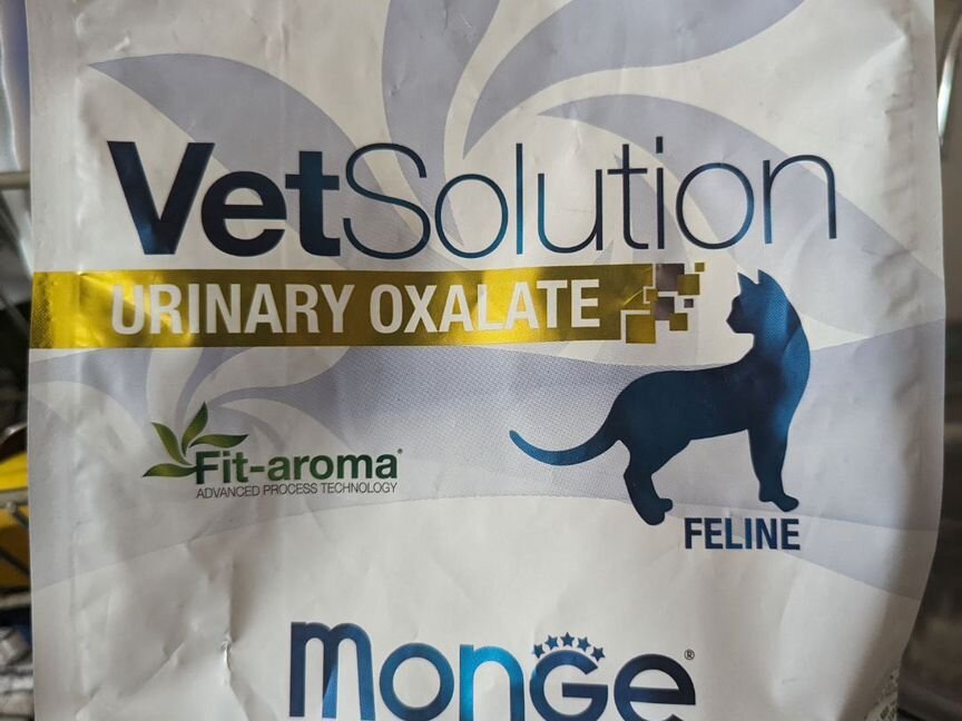 Корм для кошек monge urinary oxalate vetsolution