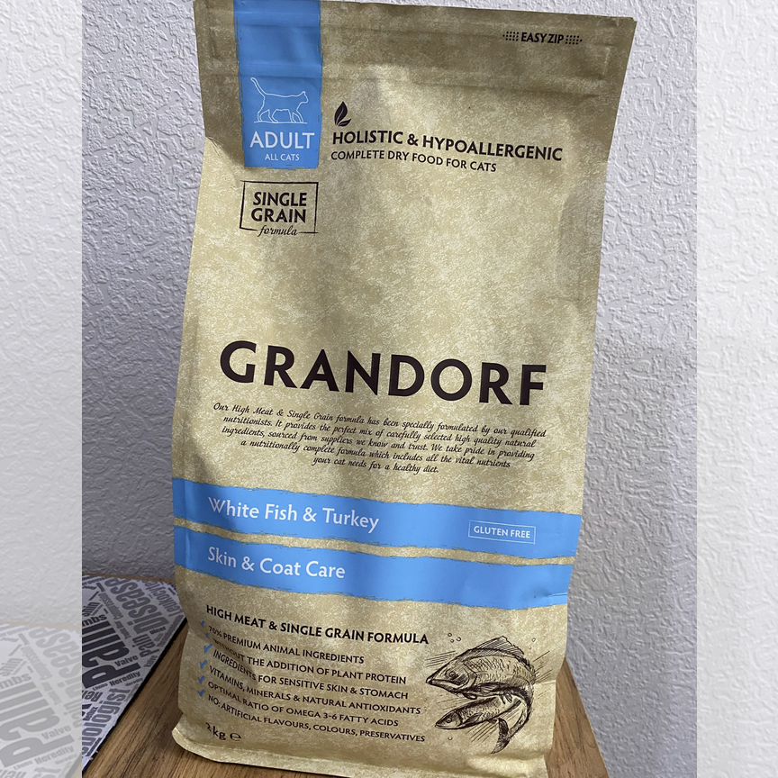 Корм для кошек grandorf
