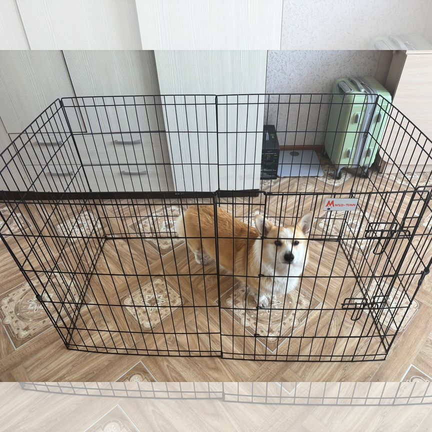 Вольер с дверью