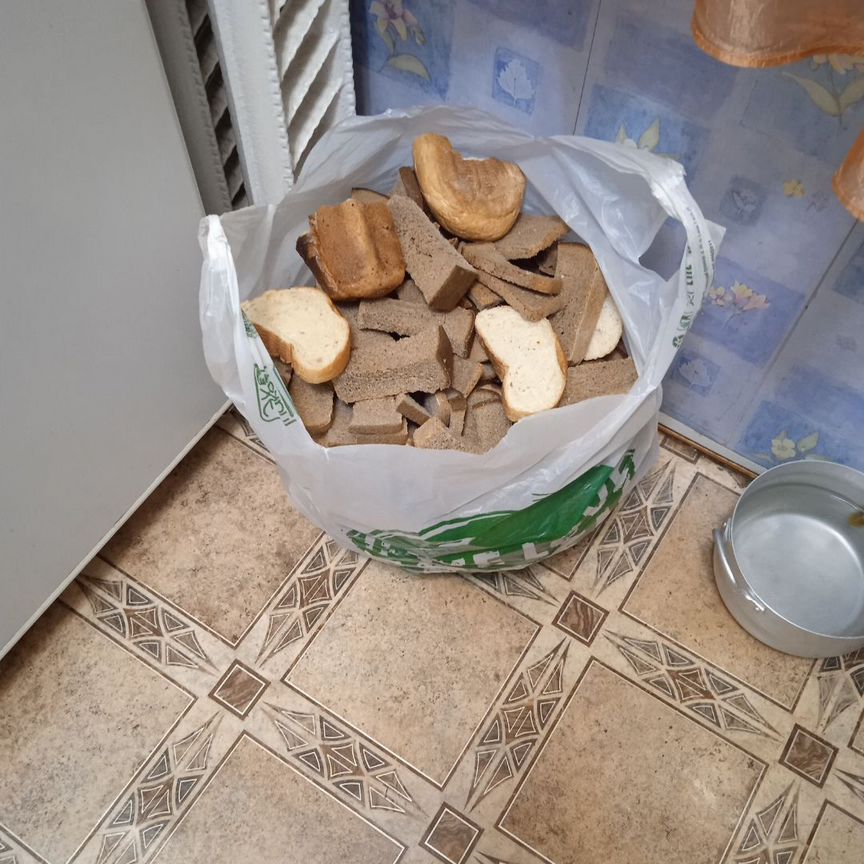 Хлеб сухари для животных