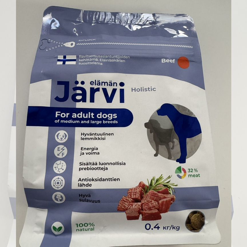 Корм для собак jarvi