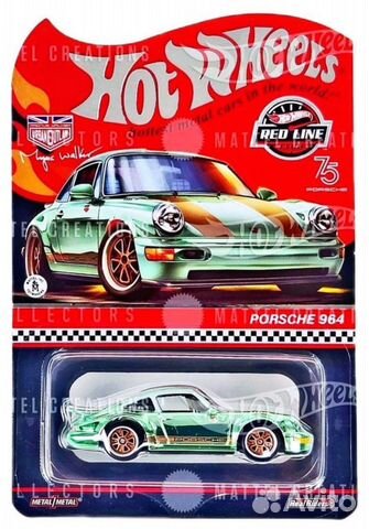 Hot wheels rlc Porsche 964 Magnus Walker купить в Новосибирске | Хобби ...