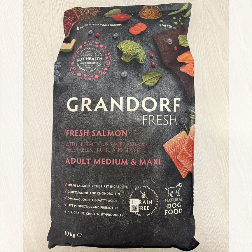 Корм для собак grandorf fresh 10кг