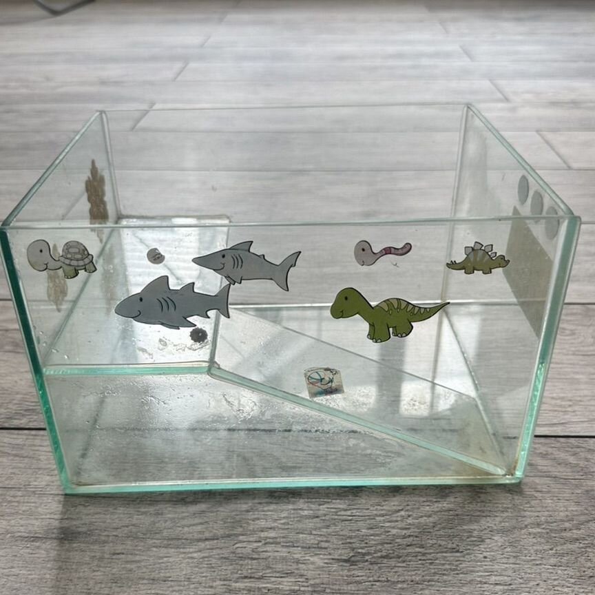 Аквариум для красноухой черепахи бу