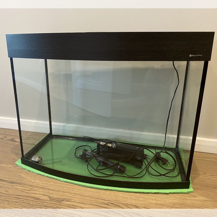 Аквариум панорамный aqua plus 110 литров