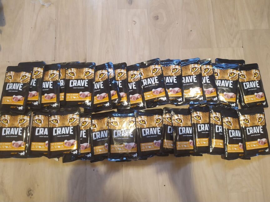 Корм влажный 30шт crave