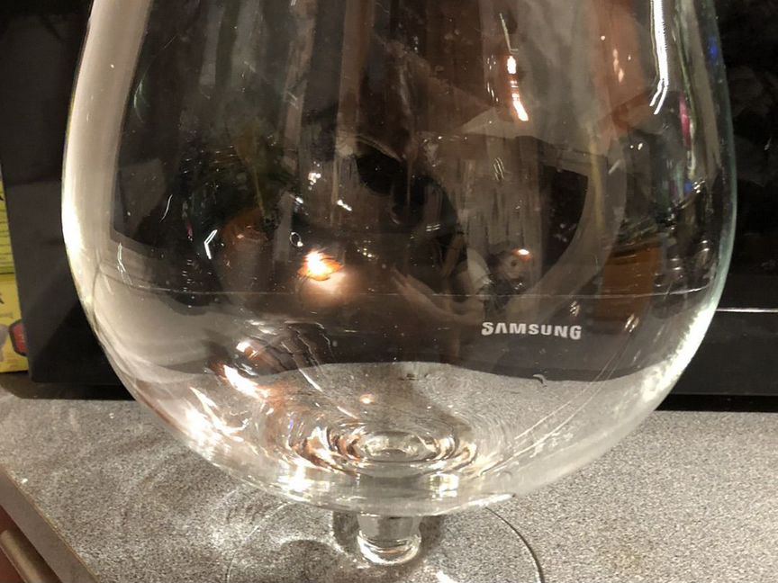 Бокал большой, аквариум