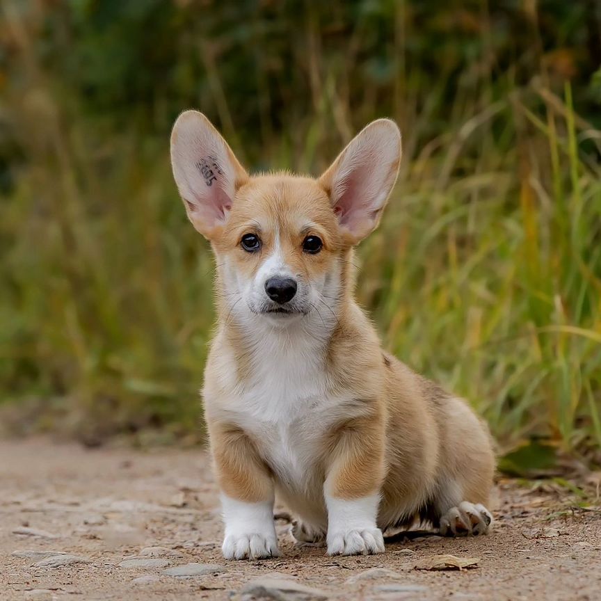 Мальчишка корги пемброк