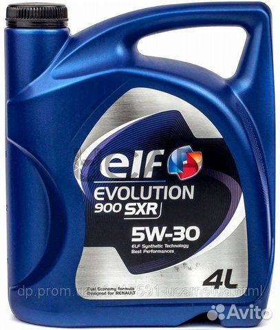 Моторное масло Elf Evolution 900 SXR 5w30 4л купить в Москве | Авито