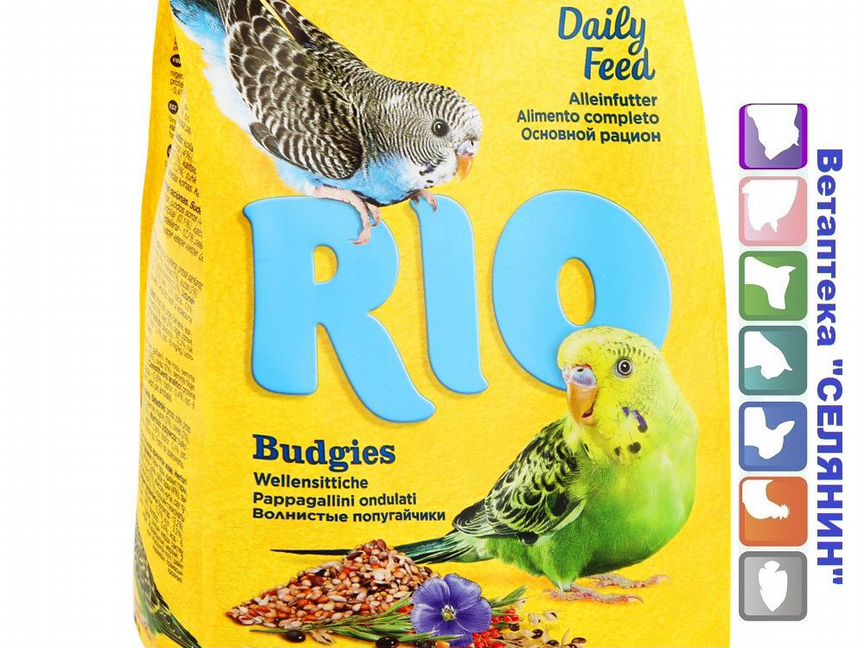 Rio для волнистых попугаев