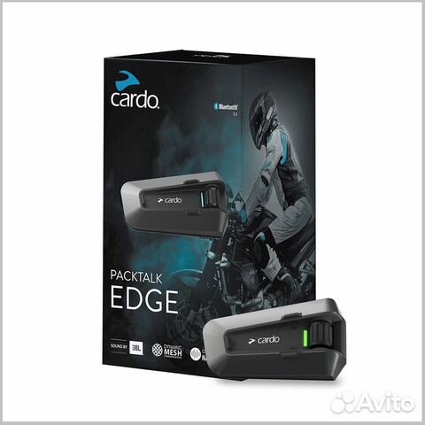 Мотогарнитура cardo edge купить в Москве | Авито
