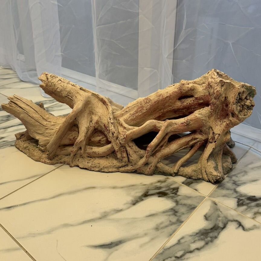 Коряга в аквариум в террариум