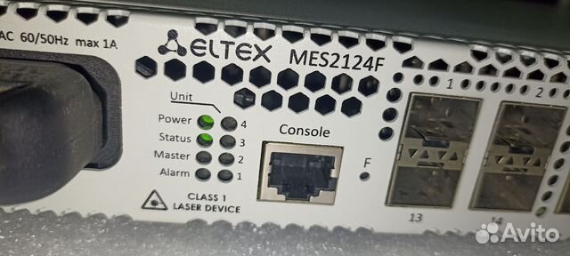 Коммутатор eltex MES2124F купить в Москве | Электроника | Авито
