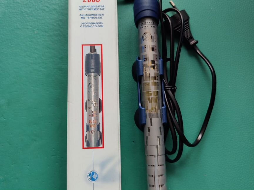 Обогреватель аквариумный с термостатом Aqua Szut