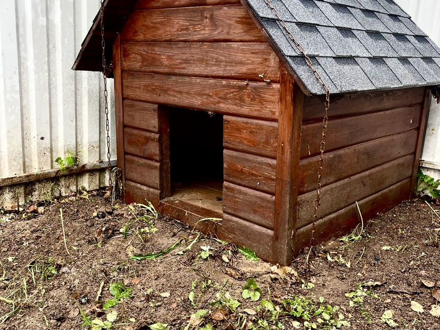 Вольер с будкой