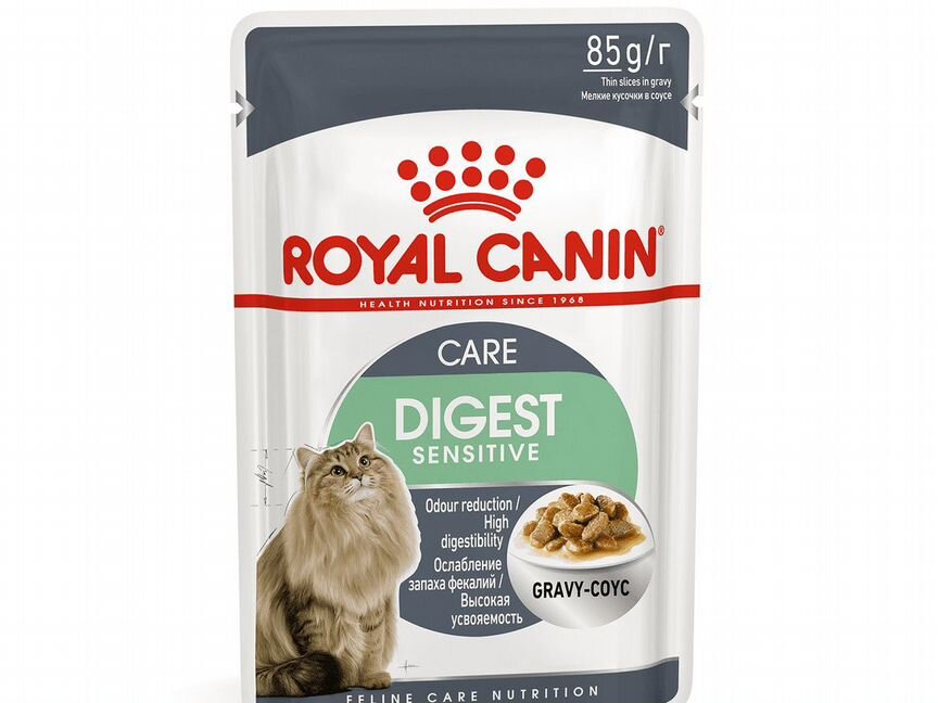 Royal Canin паучи кусочки в соусе для кошек 1-10 л