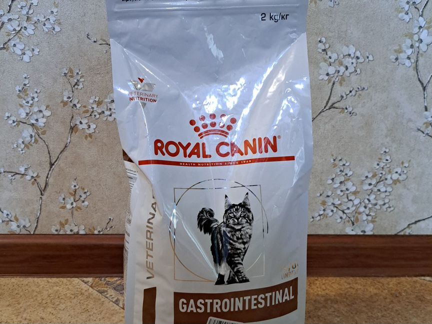 Royal canin gastrointestinal. Корм для кошек 2кг