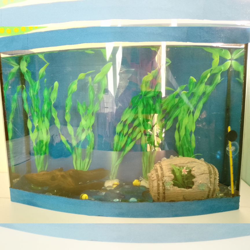 Аквариум- телевизор 25л