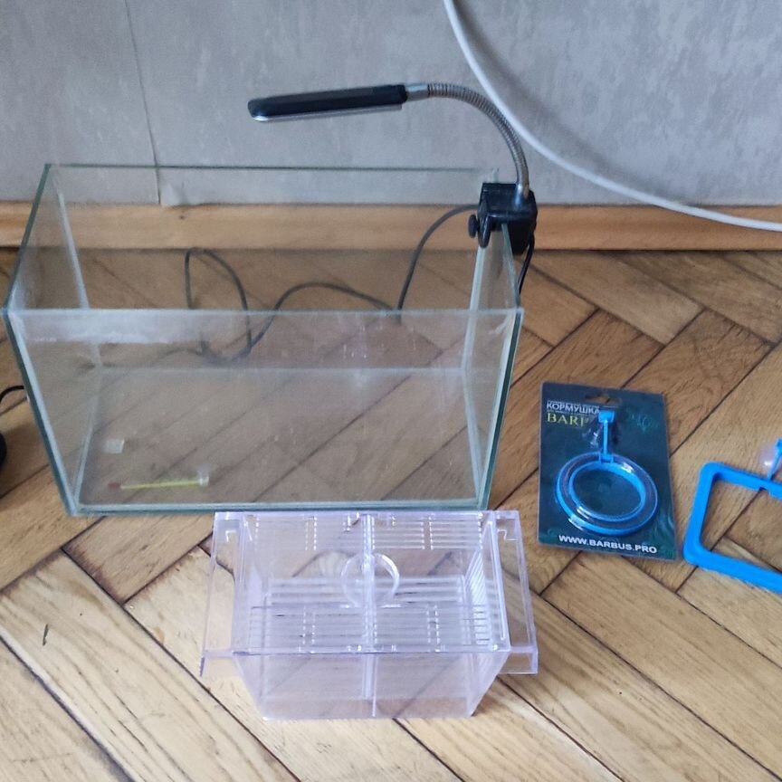 Аквариум   градусник   отсадник   свет