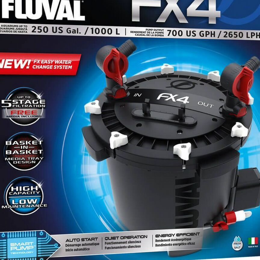 Фильтр для аквариума внешний Fluval FX4