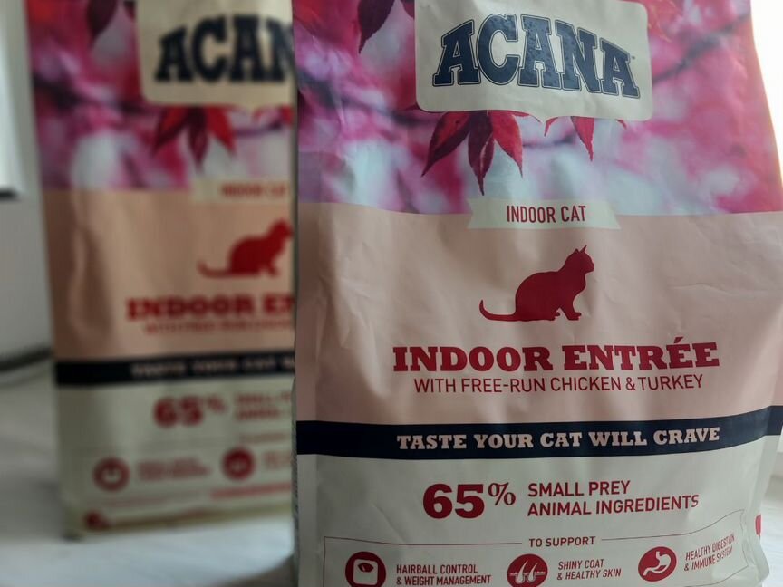 Acana Indoor Entree, корм для кошек