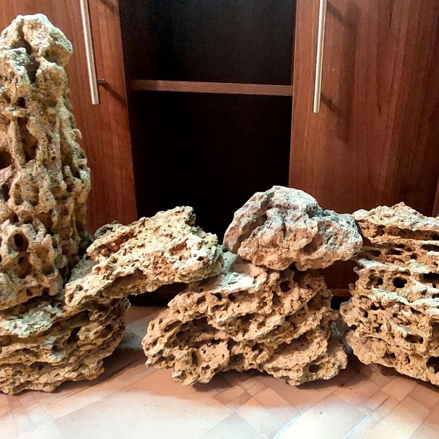 Камни аквариумные