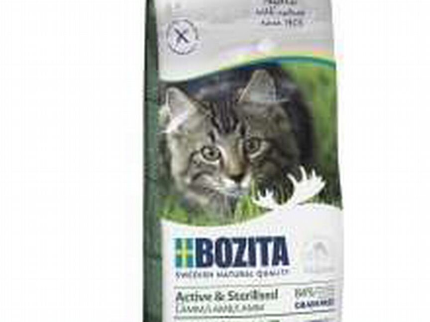 Корм для кошек Bozita Active & Sterile Grain Free